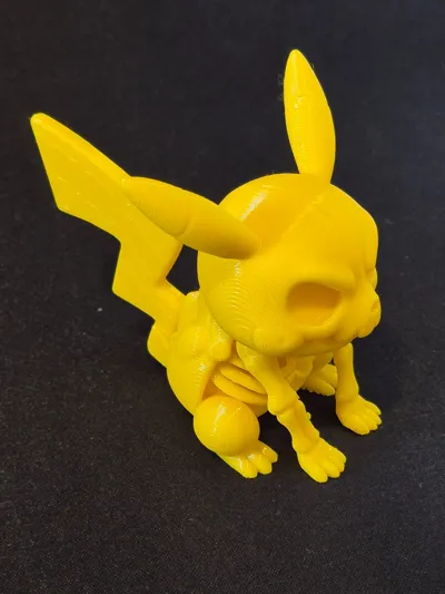 Pikachu Skeleton Stylized Figure Pokémon fan art by Mad power ...
