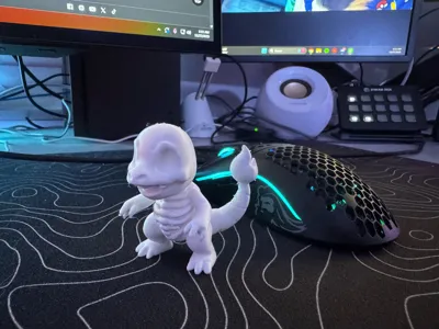 Charmander Pokémon Skeleton – Fossil Edition - Free 3D Print Model ...