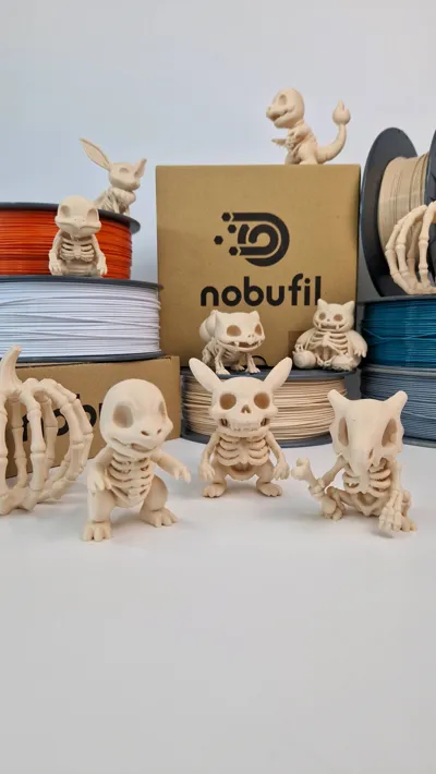 Charmander Pokémon Skeleton – Fossil Edition - Free 3D Print Model ...