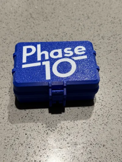 Phase 10 box print in place Remixed by MakeCents 3dp MakerWorld ...