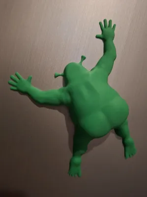 Shrek Fridge Magnet - Free 3D Print Model - MakerWorld