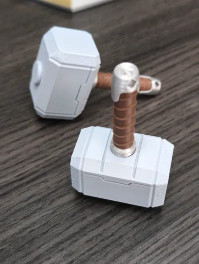 Thor's Fidget Spinner V2 - Free 3D Print Model - MakerWorld