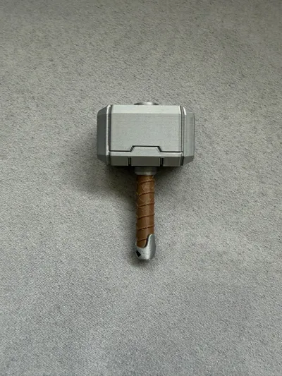 Thor's Fidget Spinner V2 - Free 3D Print Model - MakerWorld