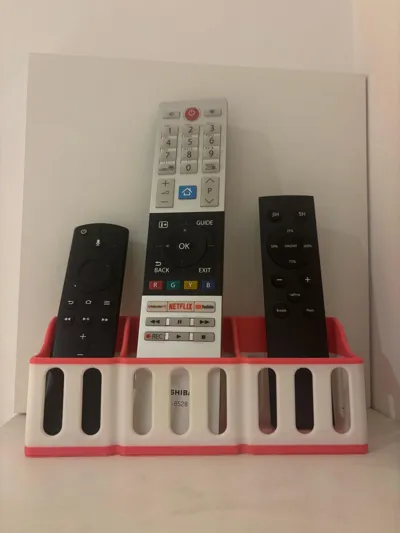 Remote control holder (print in place) by Mr_Andre MakerWorld: Download Free 3D Models