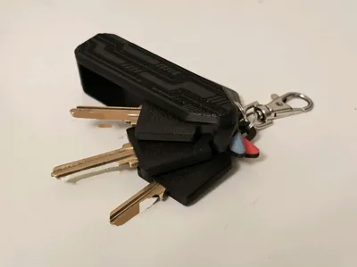 Any Size Key Holder, Multi-Tool Style by Deep Panchal MakerWorld ...