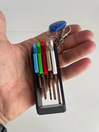 Any Size Key Holder, Multi-Tool Style by Deep Panchal MakerWorld ...