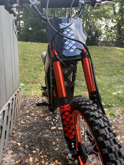 ODI Style Front Plate | Surron, Mini Bike, E-Bike - Free 3D Print Model ...