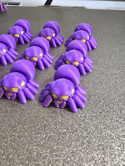Mini Articulated Spider - Free 3D Print Model - MakerWorld