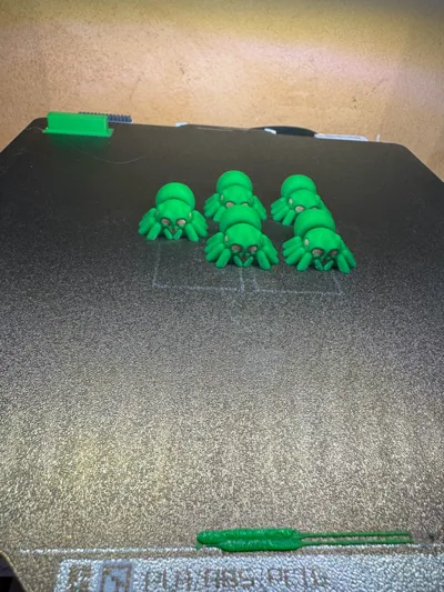 Mini Articulated Spider - Free 3D Print Model - MakerWorld