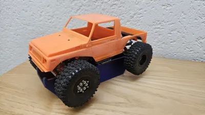 SCX24 'LWB' Suzuki Samurai - Free 3D Print Model - MakerWorld