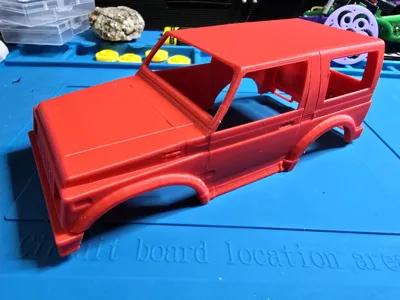 SCX24 'LWB' Suzuki Samurai - Free 3D Print Model - MakerWorld