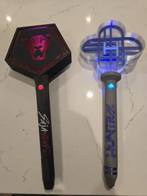 Huntrix Light Stick (KPop Demon Hunters) - Free 3D Print Model - MakerWorld