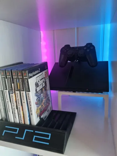 Sony PlayStation 2 PS2 Slim Console Display Stand by Arniel86 ...