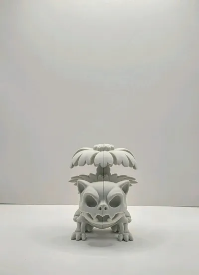 Venusaur Skeleton 3D Model Pokemon Figurine - Free 3D Print Model ...