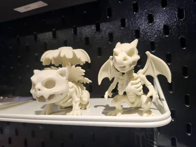 Venusaur Skeleton 3D Model Pokemon Figurine - Free 3D Print Model ...
