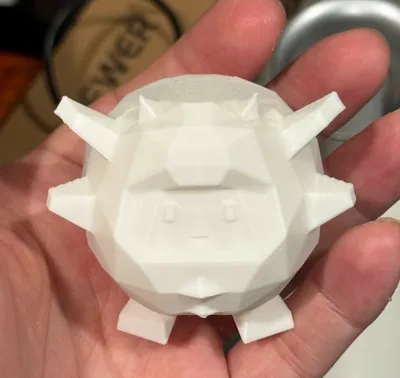 Low-Poly Lamball - Palworld Miniature by Gatto - MakerWorld