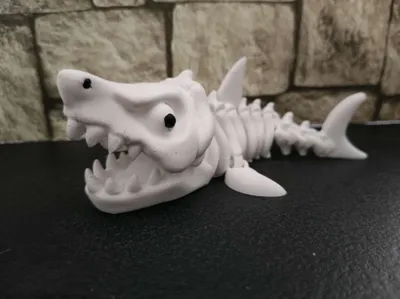Flexi Skeletal Megalodon -The Ancient giant sharks by PinkyWings ...
