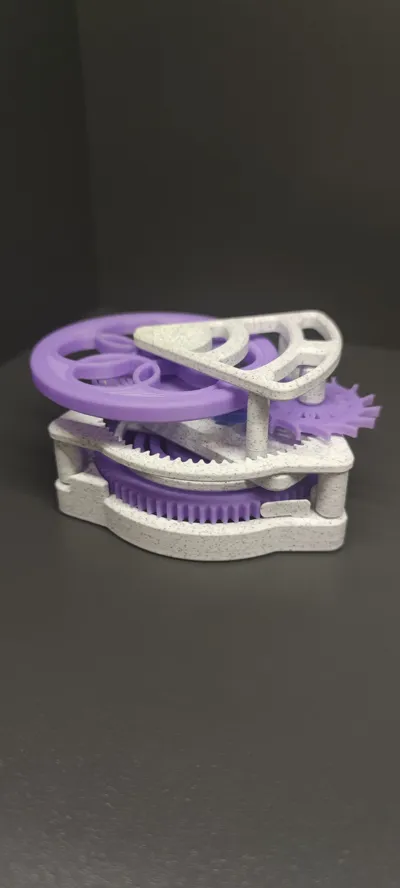 Fully 3d Printed Tourbillon - Free 3D Print Model - MakerWorld