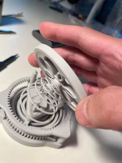 Fully 3d Printed Tourbillon - Free 3D Print Model - MakerWorld