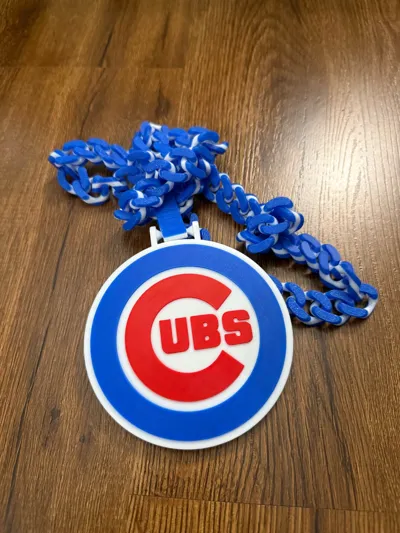 Chicago Cubs Chain - Free 3D Print Model - MakerWorld