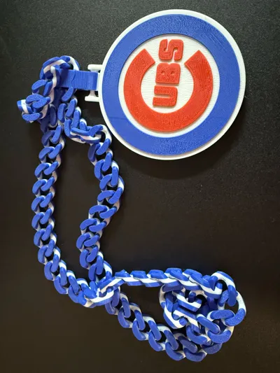 Chicago Cubs Chain - Free 3D Print Model - MakerWorld