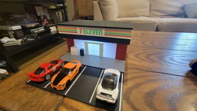 7-Eleven Model Set - 1:64 Scale Diorama - Free 3D Print Model - MakerWorld