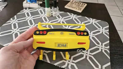 Key Hanger Mazda RX7 | Mini Compatible - Free 3D Print Model - MakerWorld