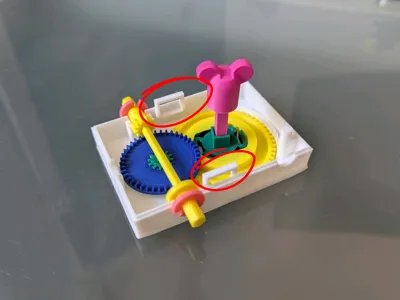 Wind-Up Box Add-On | Move Any 3D Print! - Free 3D Print Model - MakerWorld