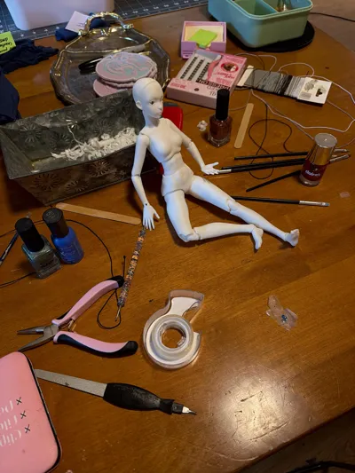 Articulated human figure (assembly required) - Free 3D Print Model ...