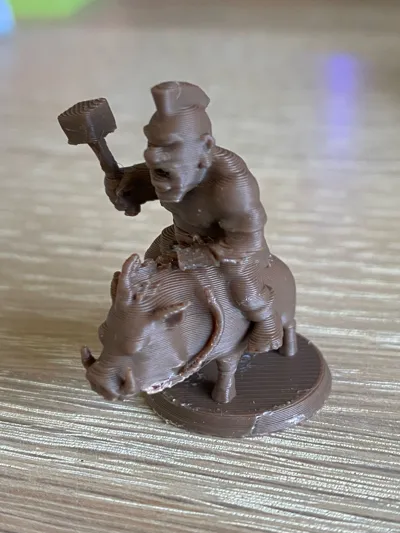 Hog Rider (Boar Tamer) Clash Royale - Free 3D Print Model - MakerWorld