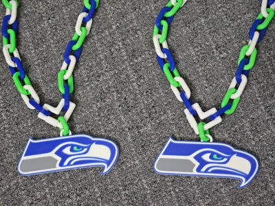 SEATTLE SEAHAWKS 3D LOGO 180mm series by mercadogarzas MakerWorld ...