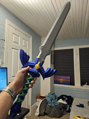 Master Sword V2.0 from The Legend of Zelda Tears of the Kingdom - Free ...