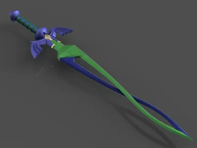 Master Sword V2.0 from The Legend of Zelda Tears of the Kingdom - Free ...