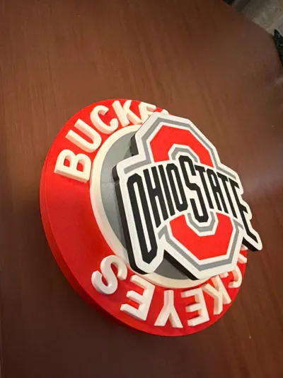 Ohio State Spinner Chain - Free 3D Print Model - MakerWorld