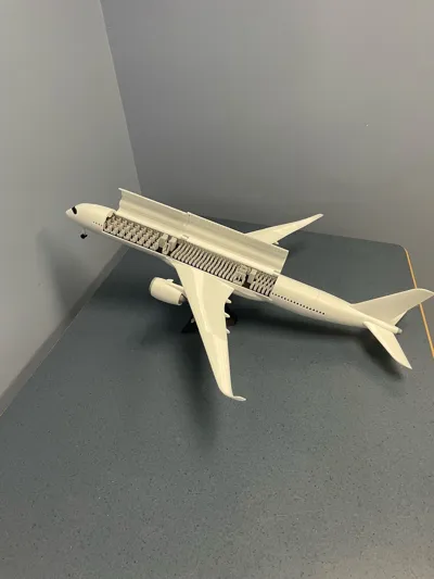 Airbus AIRBUS A350 Model — Explorer Edition - Free 3D Print Model ...