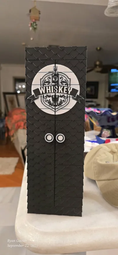 Whiskey Display Box - Free 3D Print Model - MakerWorld