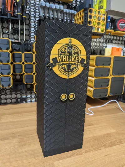 Whiskey Display Box - Free 3D Print Model - MakerWorld