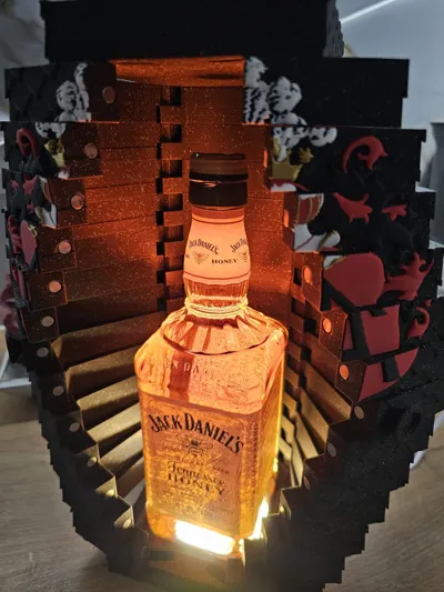Whiskey Display Box - Free 3D Print Model - MakerWorld