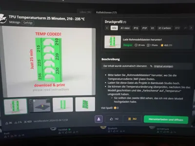 TPU temp tower 25 min, 210 - 235°C by Mdesign MakerWorld: Download Free ...