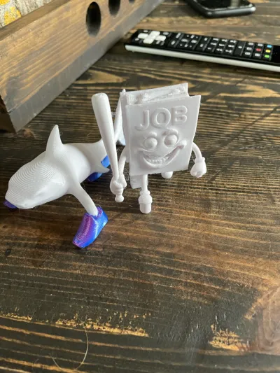 Brainrot Series | Job Job Job Job Sahur - Free 3D Print Model - MakerWorld