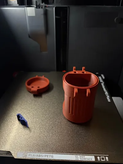 Mag Flip Case Round - Free 3D Print Model - MakerWorld