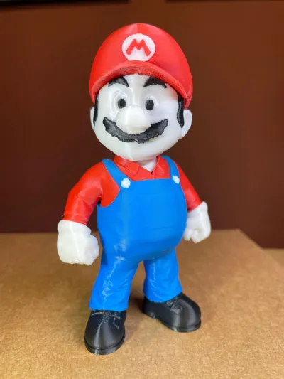 Movie Mario V2 by Awesome3D MakerWorld: Download Free 3D Models