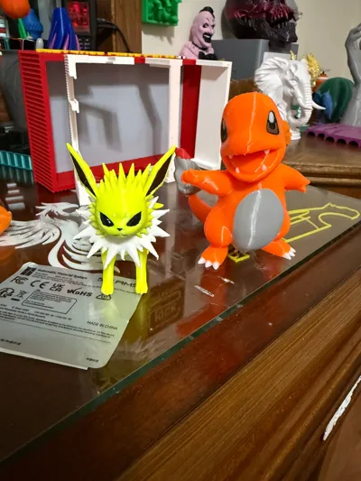 Charmander Pokemon 004 Charmander 2.0 Arms Outstretched Joyful Pose ...