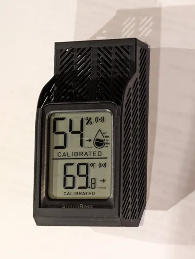 Big Hygrometer Display Dry Pod Remixed by CPTinkerDude - MakerWorld