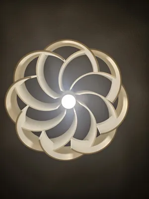 Blooming Lotus Lamp Shade by Jackalolz MakerWorld: Download Free 3D Models
