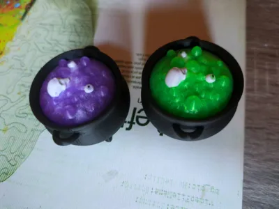 WITCH CAULDRON CLICKER - Free 3D Print Model - MakerWorld