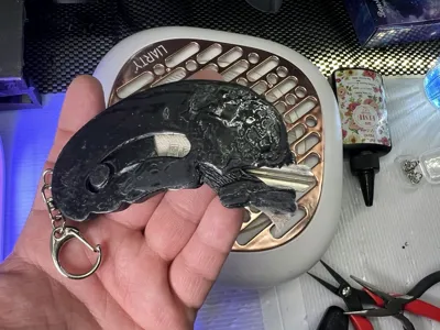 Alien key cover by Dinmor MakerWorld: Download Free 3D Models