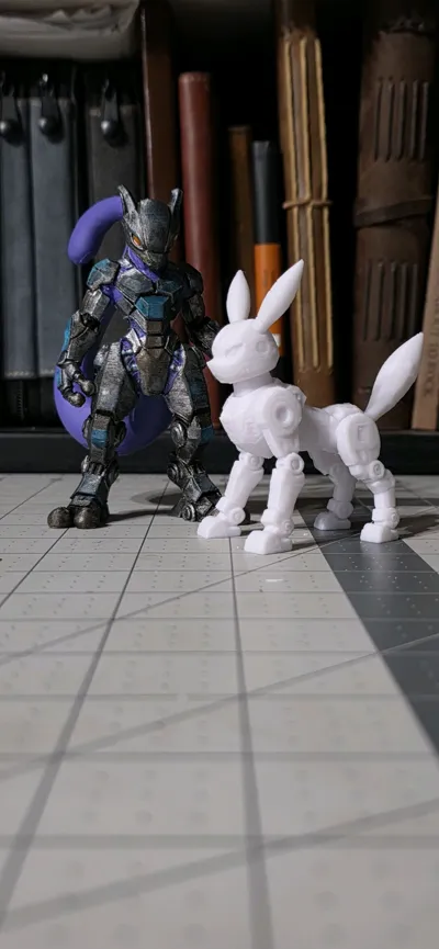 Mecha Pokemon Series ‧ Mewtwo Full-Body Statue - Free 3D Print Model ...