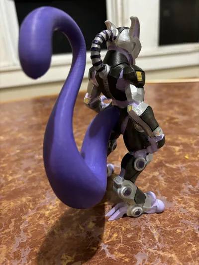 Mecha Pokemon Series ‧ Mewtwo Full-Body Statue - Free 3D Print Model ...