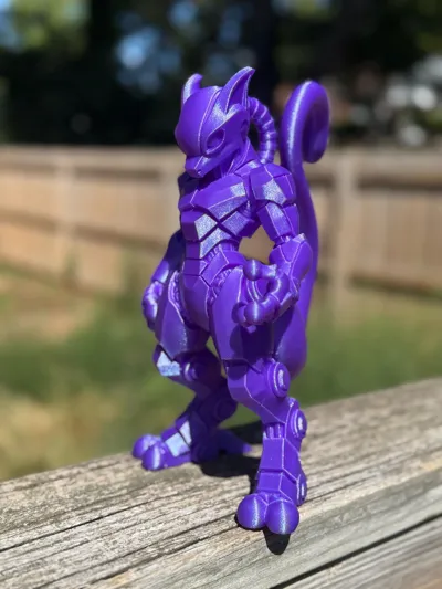 Mecha Pokemon Series ‧ Mewtwo Full-Body Statue - Free 3D Print Model ...